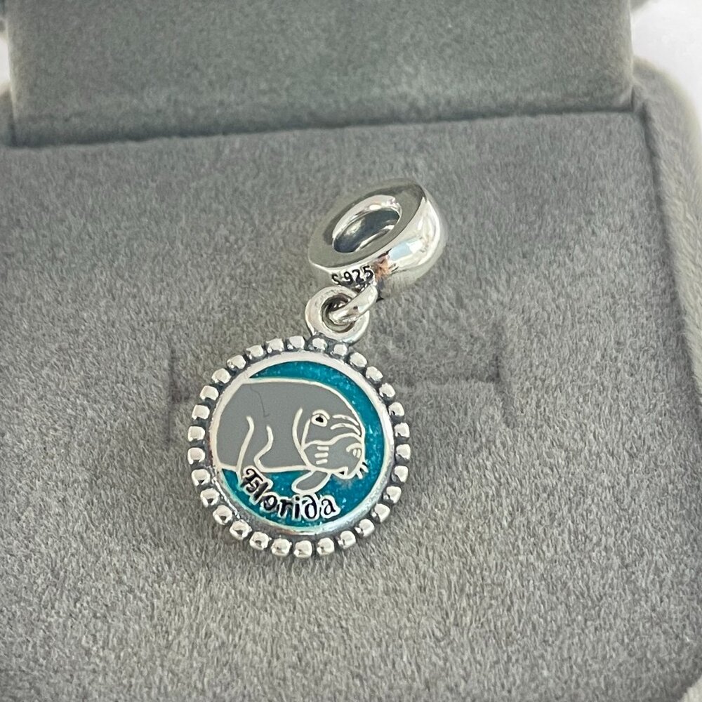 Pandora Florida Manatee Exclusive Charm Jewelry Brace… - Gem